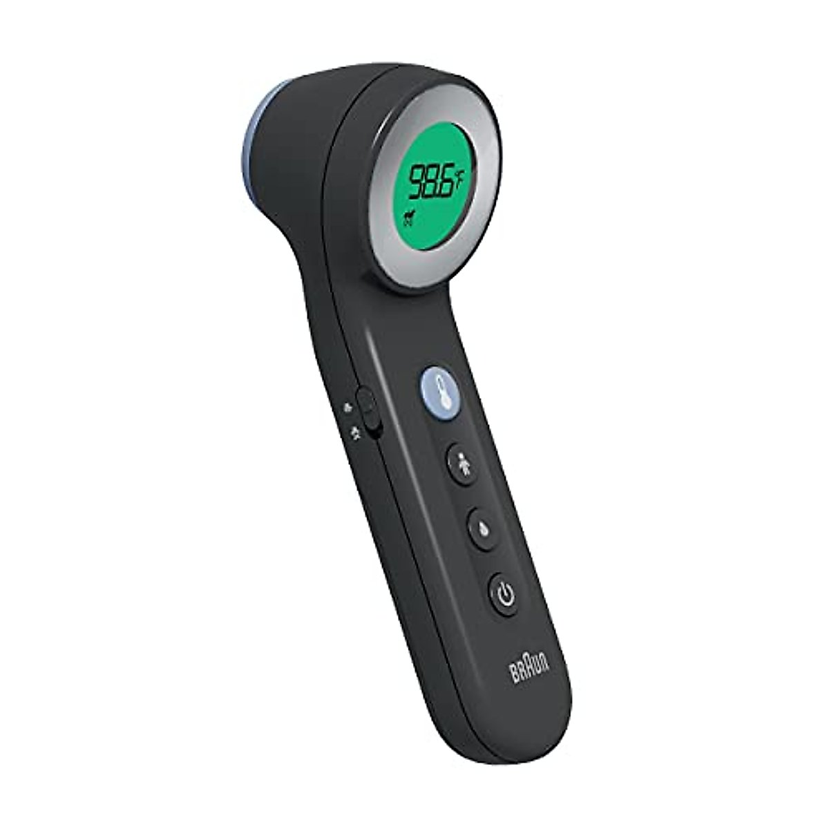Braun Sensian 7 Forehead 3-in-1 Non-Contact Thermometer, Age Precision Technology, Color-Coded Digital Display, Baby and Child Friendly, No.1 Brand Recommended by Pediatricians, FSA and HSA Eligible