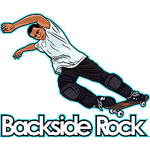 LN Backside Rock Skateboard Hooks | Premium Wall Hanger Setup | Skate Holder Rack Display | Vertical and Horizontal Hook | Deck and Full Setup for Heavy Duty Quality. (01)