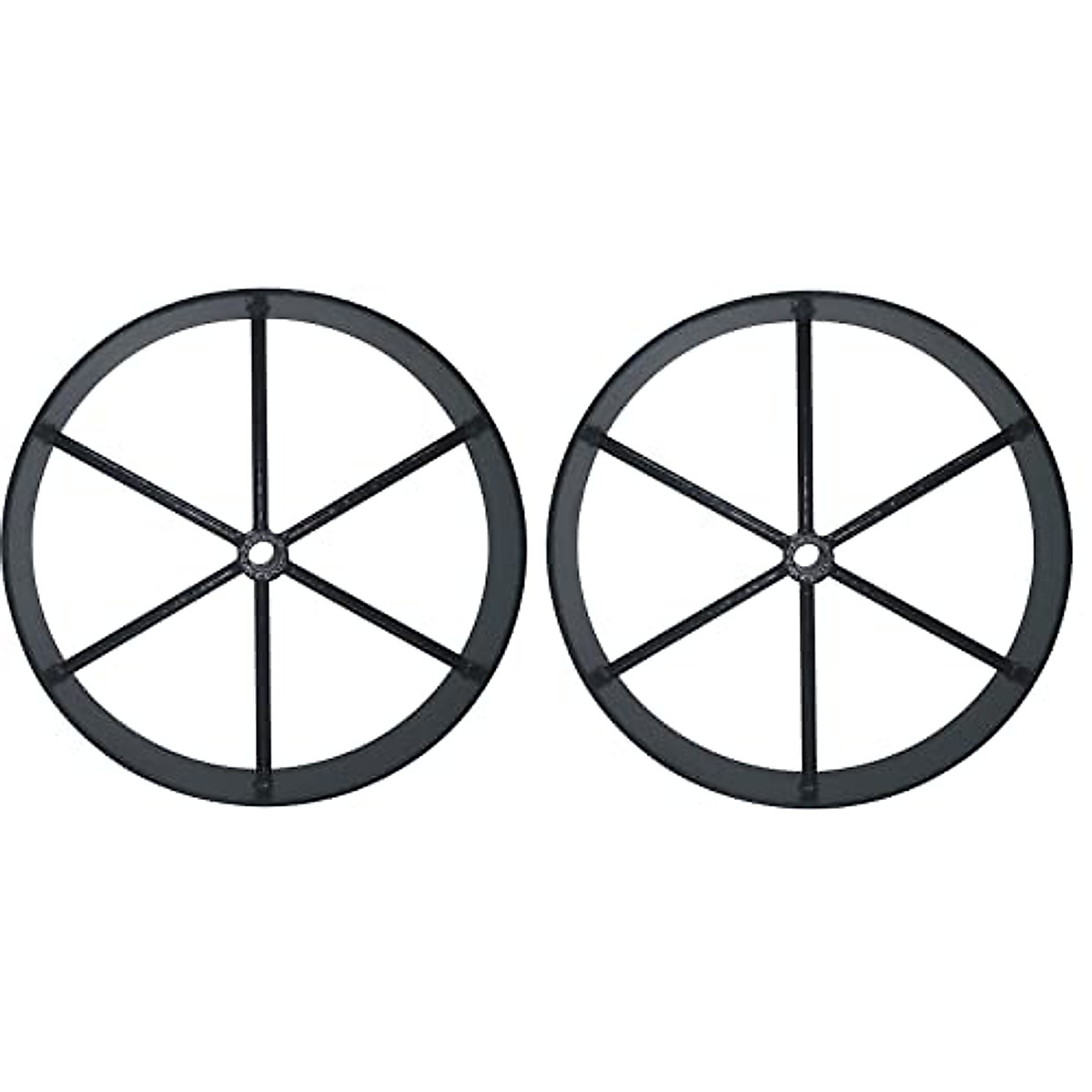 10" Metal Wheel Compatible with PitBoss Pellet Grills, 74086 (2)