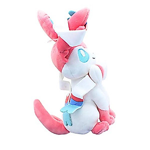 Sanei PP125 Pokemon All Star Collection Sylveon Plush, Brown/a