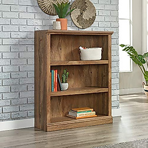 Sauder Miscellaneous Bookcase, L: 35.28" x W: 13.23" x H: 43.78", Sindoori Mango finish