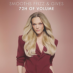 Nexxus Smooth & Full Blow Dry Balm Weightless Style Frizz Control, Volume & Heat Protect Styling Cream for Smooth & Full Hair 6 oz