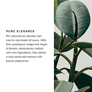 pH Labs Argan & Keratin Shampoo - Deeply Hydrating, Moisturizing Shampoo for Damaged, Color-Treated Hair, Adds Shine, Strength & Softness - 8.45 oz