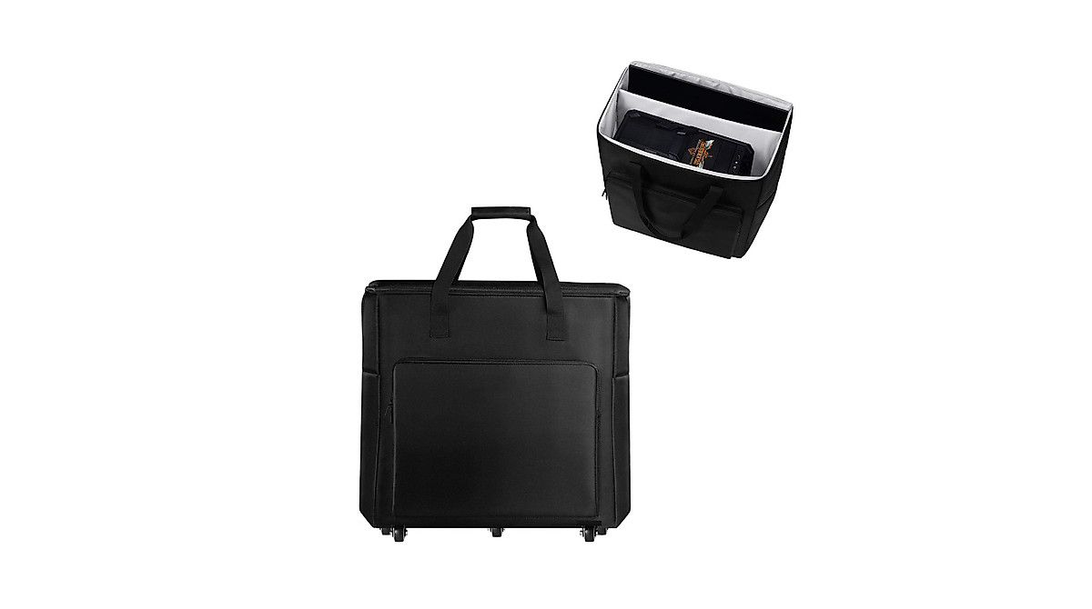 Buwico Desktop PC Travel Case with Wheels - 27 Inch Monitor