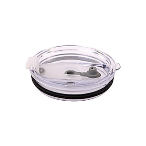 30 oz Straw Combo Lid Replacement for Vacuum Mugs fits Yeti Ozark Rocky Polar Drifter (1 Straw Lid)