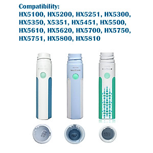 Replacement HX5100 Toothbrush Charger for Sonicare Hx5610, Hx5620, Hx5700, Hx5750, Hx5810, Toothbrush Charger 423501010822