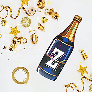 Dalaber Bottle Shape Feliz Cumpleanos Banner - Spanish Birthday Party Decorations - Fiesta Mexican Themed Birthday Party Decoration for Adults