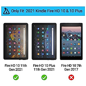 Merocab Kids Case for Fire HD 10 and Fire HD 10 Plus Tablet 11th Generation 2021 Release,Lightweight Shockproof Kid-Proof Cover with Stand for Kindle Fire HD 10 2021 11th 33