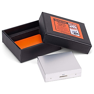 Divinity Boutique Brushed Silver Tone 3 x 2 Stainless Steel Metal Standard Dice Boxed Set of 5