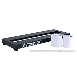 EX Inferno metal pedal & 14 Inch mini pedalboard & patch cable bundle