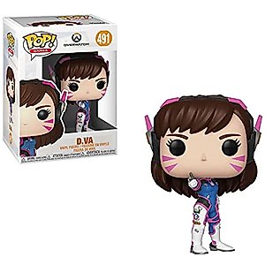 Funko POP! Games: Overwatch-D.Va Collectible Figure - Collectible Vinyl Figure - Gift Idea - Official Merchandise - for Kids & Adults - Video Games Fans - Model Figure for Collectors and Display