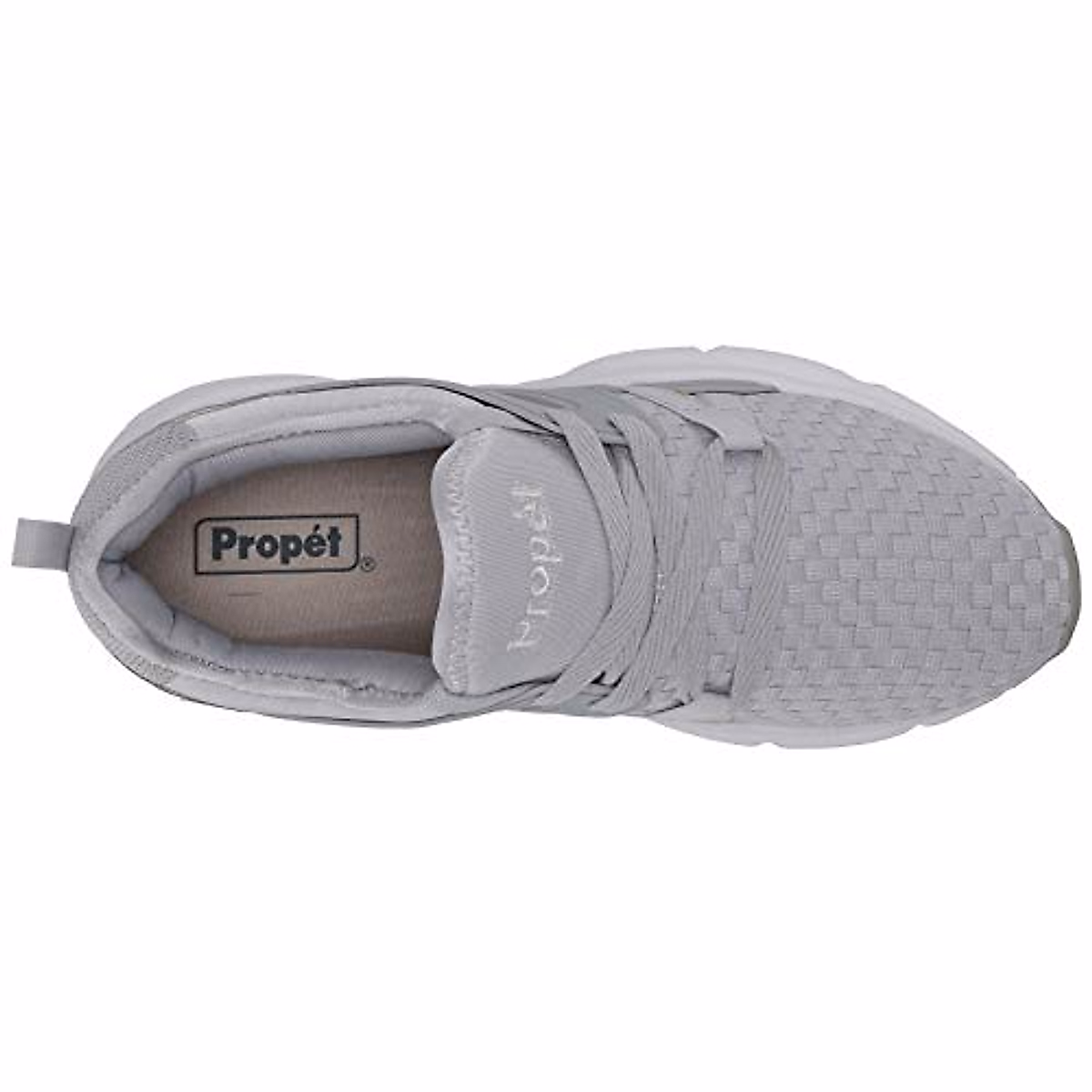 Propét Women's Stability Ultraweave Walking Shoe, Grey, 11 Wide US
