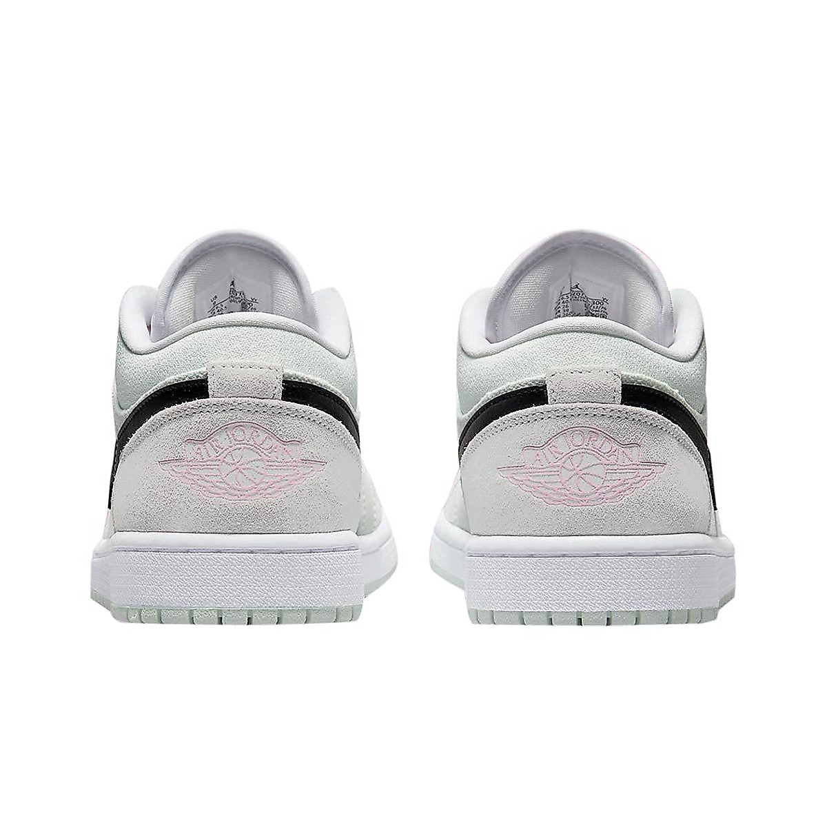 Nike Women's WMNS Air Jordan 1 Low Se Barely Green, Barely Green/Black, 7.5W