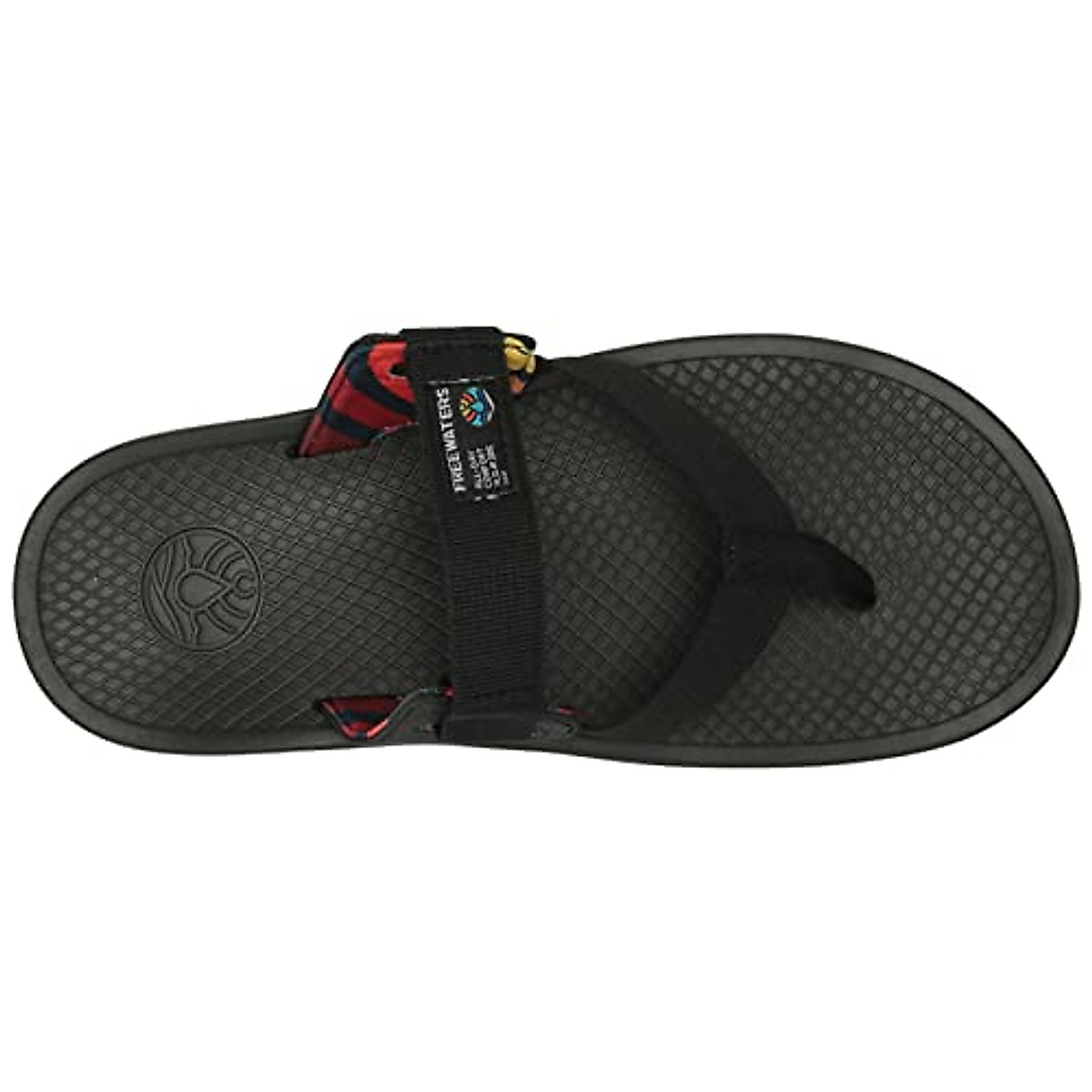 Freewaters Unisex Sport Sandal, Black, 13 US Men