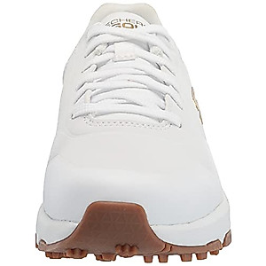 Skechers womens Skech-air Dos Relaxed Fit Spikeless Golf Shoe, White, 8 US