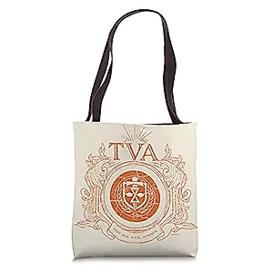 Marvel Loki Time Variance Authority TVA Crest Tote Bag