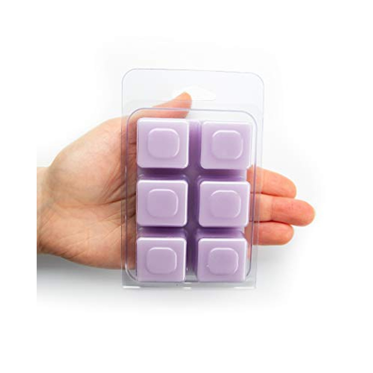 Shortie's Candle Company Pure English Lavender Wax Melts - Formula 117-1 Highly Scented 3 Oz. Bar - Made with Essential & Natural Oils - Flower & Floral Air Freshener Cubes Collection