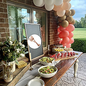 Lind Kitchen 24PCS 9.8cm Disposable Rose Gold Mini Fork Mini Plastic Tasting Forks Disposable Mini Fork Fruit Dessert Pudding Fork for Appetizer Desserts Cocktail Cake Fruit Wedding Party