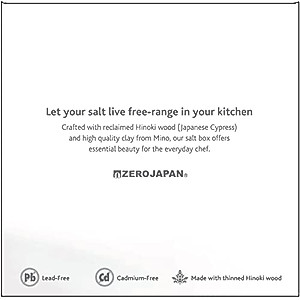 ZERO JAPAN BEE HOUSE SALTBOX 16 oz Noble Black