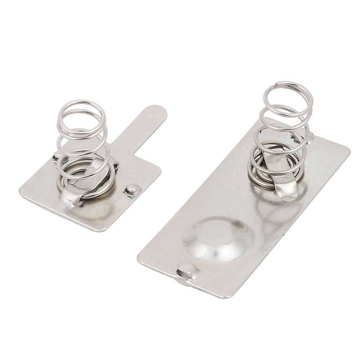 uxcell 12 Pairs AA Batteries Metal Battery Spring Contact Plate Replacement for Remote Control Battery Charger