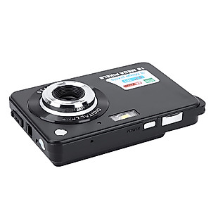 Silver Camera,Decent Camera for Photography,Childrens Camera 2.7 Inch Sn 1080P Hd Children Toy Digital Video Camera Kids with Battery Silver (Bliack)