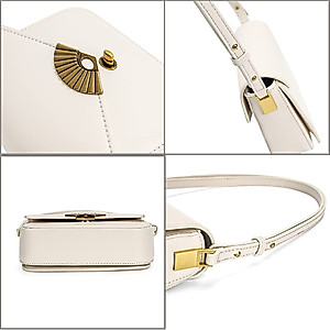 Handbags for Women PU leather Hobo Handbags with Fan Shoulder Crossbody Handbags