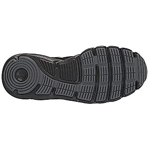 Under Armour Men's Charged Assert 9 Camo Sneaker, Black (001)/Black, 9.5