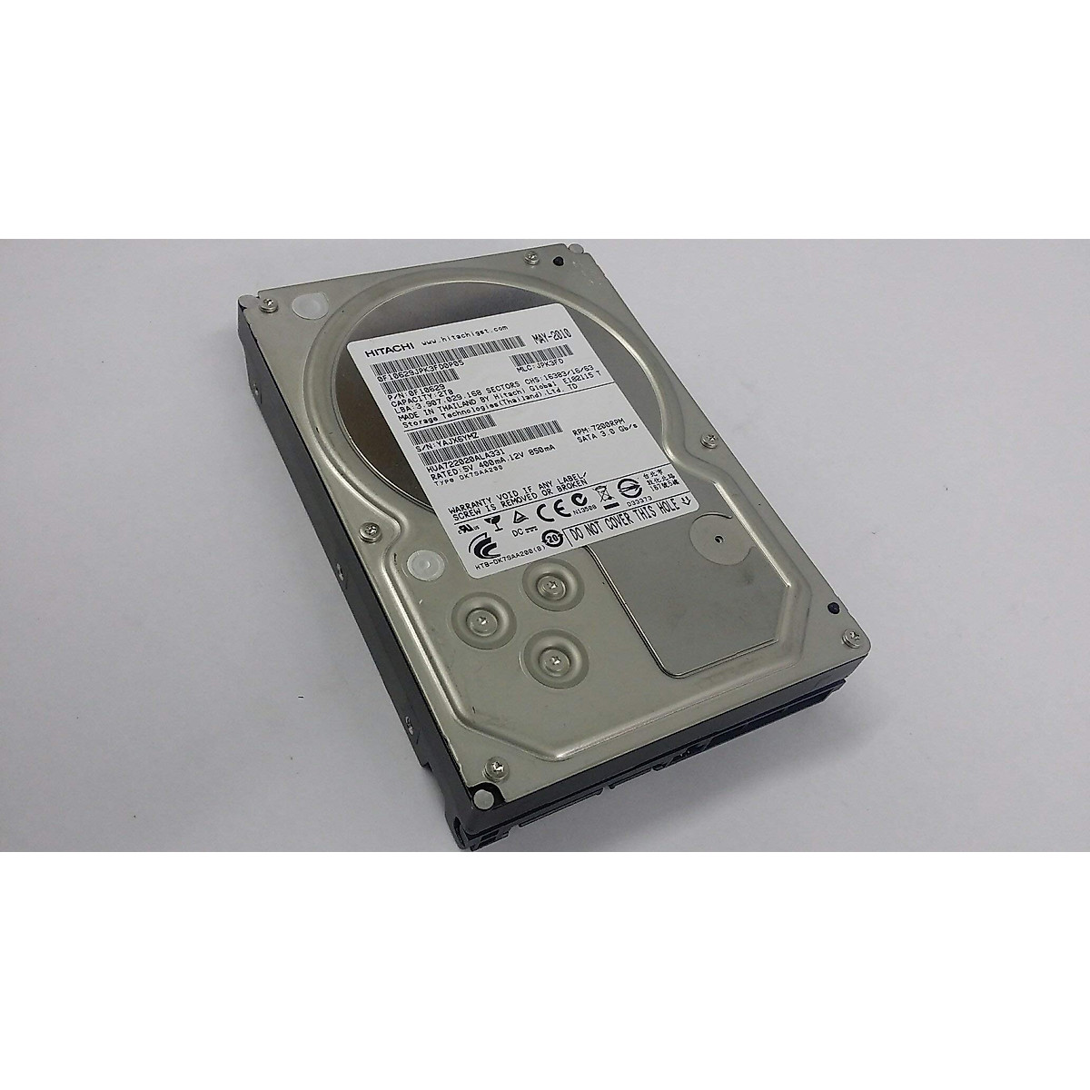 Hitachi 0F10939 2TB 7200RPM SATA 3Gb/s 3.5" 32MB Buffer Hard Disk Drive (Renewed)