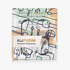 kwmobile Set of 2 Dust Guards Compatible with Apple Airpods Pro 2 - Anti-Dust Protection Stickers - Black