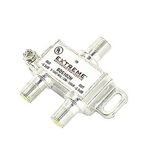 Extreme 2 Way HD Digital 1Ghz High Performance Coax Cable Splitter BDS102H