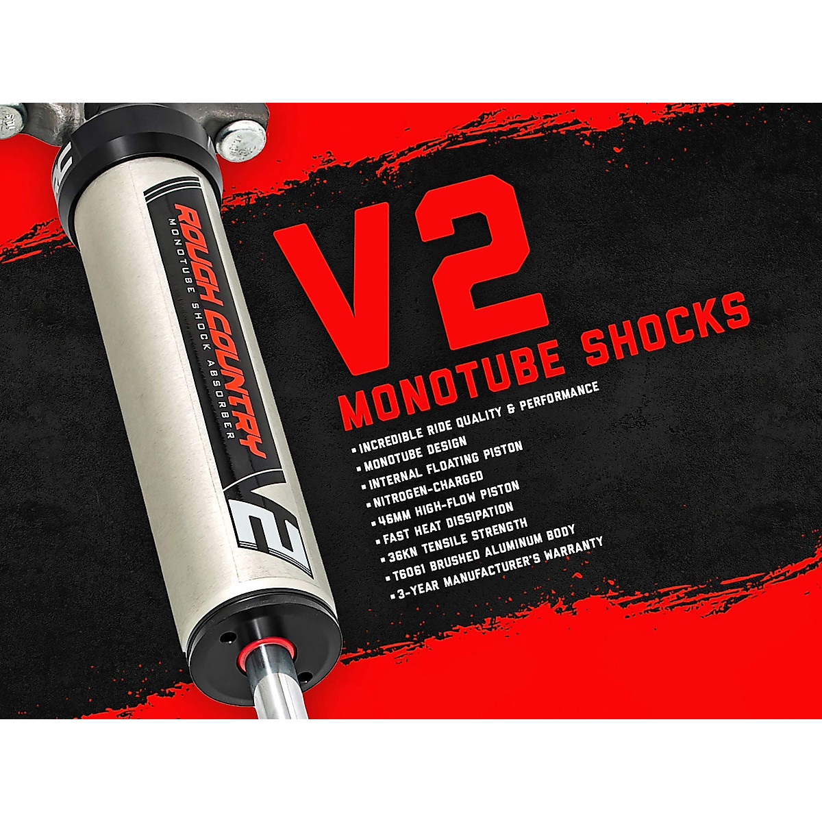 Rough Country 3.5" N3/V2 Lift Kit for 2007-2021 Toyota Tundra 4WD - 76871