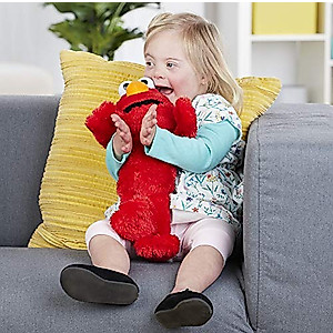 Sesame Street Love to Hug Elmo Talking, Singing, Hugging 14-inch Plush Toy for Toddlers, Kids 18 Months and Up