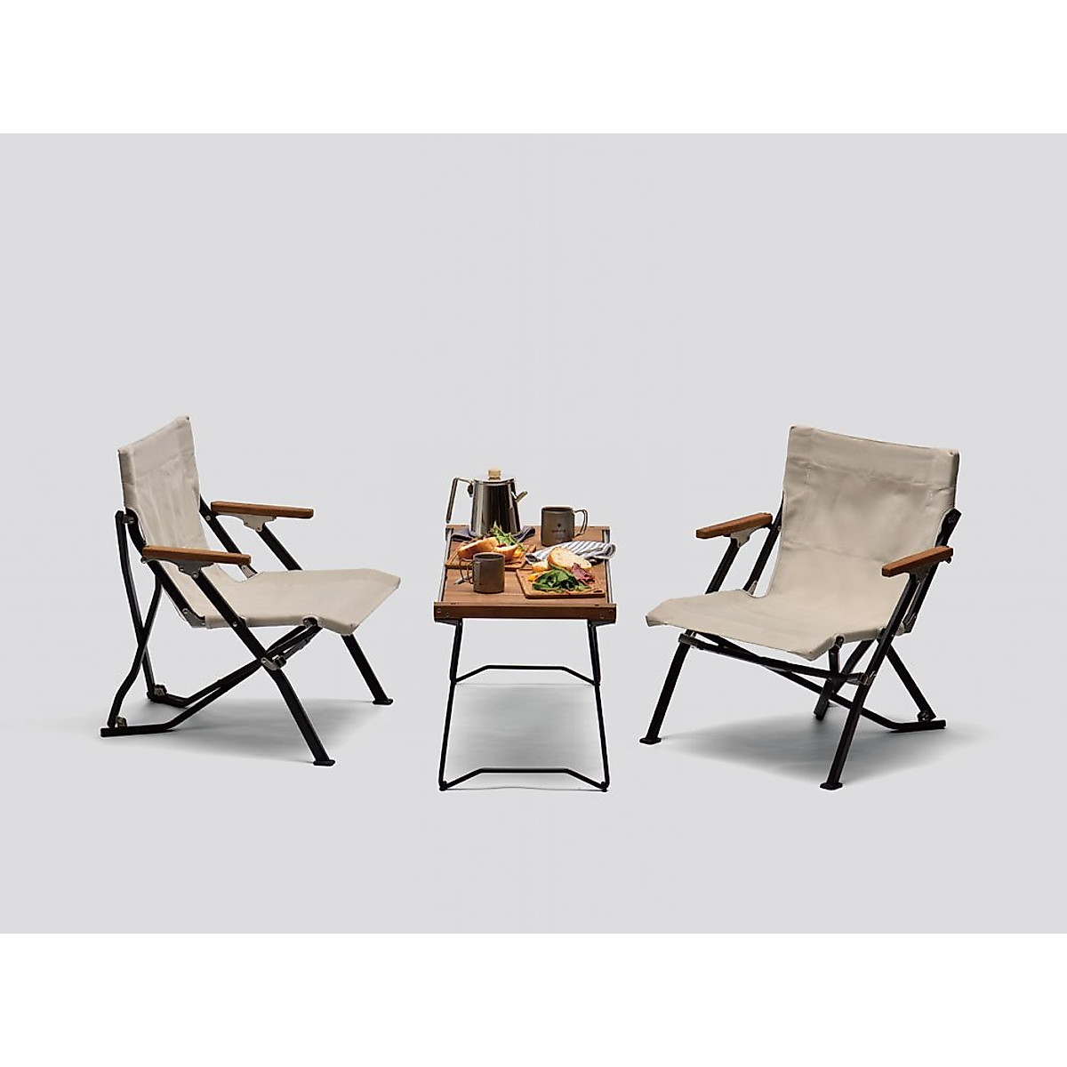 Snow Peak Beach Chair, Collapsible Camping Chair for Campsite, Beach Patio