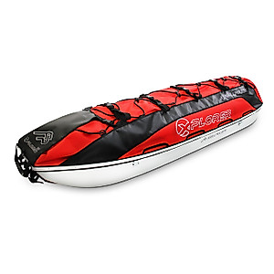 Fjellpulken Xplorer 168 cm Expedition Pulk, Ultimate Utility Sled for Extreme Adventures - Advanced Engineering, Durability, Comfort & Versatility Snow Sled