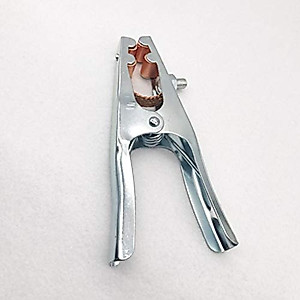 ULTECHNOVO Welding Clamps 500A Electroplated Welding Earth Clamp Welding Electrode Holder Ground Clip Welder Accessories Tool for Manual Welder Copper