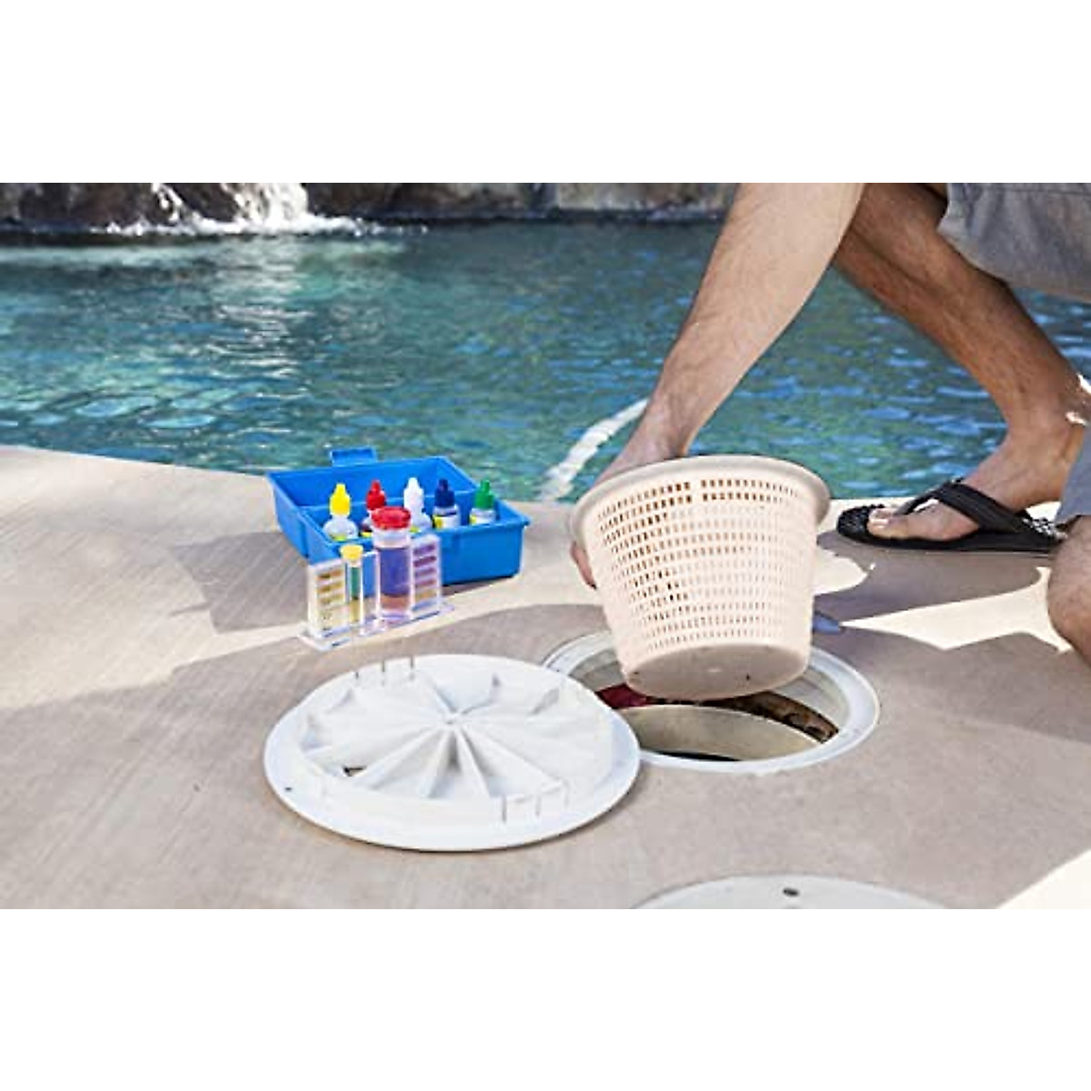 Skimmer Basket for Above Ground and in Ground Swimming Pool Replacement Parts Compatible with Swimline Hydrotools 8928 Olympic ACM88 (Pack of 2)