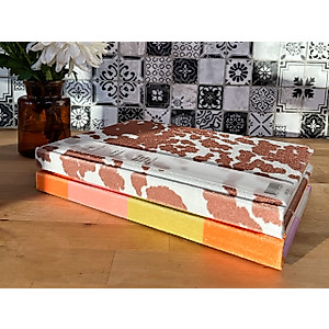 DesignWorks Ink CHECK - JUMBO VELVET JOURNAL