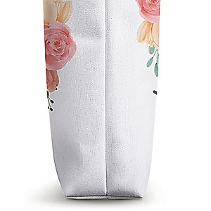 70 Years Loved Men Women 70 Years Old Florals 70th Birthday Tote Bag