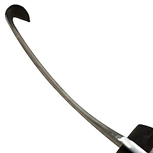 LeCzar Farrier Tool - Japanese Stainless Steel Double Edge Sharp Hoof Knife - Smooth Wooden Handle Made of Premium Materials for Right Hand