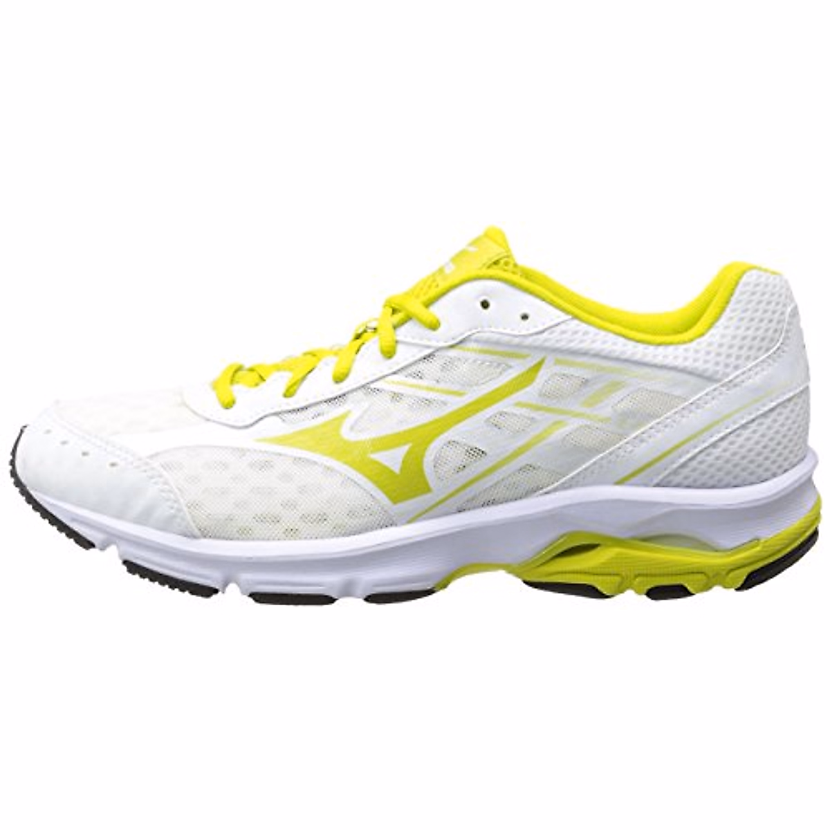 Mizuno Usa Mens Women's Wave Unite 2 woms wh-Opt-w, White Optic/Sulphur, 10 M US