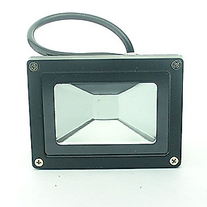 QUANS 110V 10W UV Ultra Violet LED Black Light for Curing Glue, Resin Cure 3D Printer, Blacklight, Fishing Aquarium, Party Supplies, Neon Glow in The Dark, with US Plug