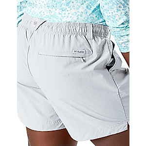 Columbia Women's Standard W Backcast Water Short, Cirrus Grey, Medium