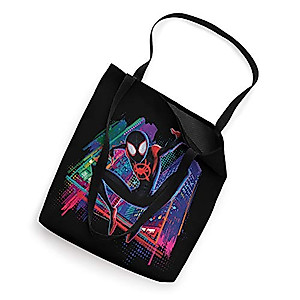 Marvel Spider-Man Miles Morales Graffiti City Tote Bag