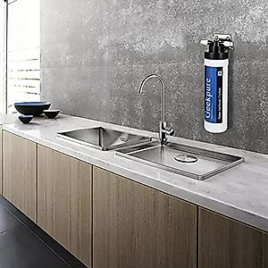 Geekpure Under Sink Water Filtration System- Scale Inhibition- Antiscale Carbon Filter