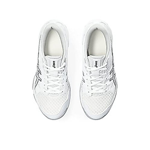ASICS Women's Gel-Rocket 11 Volleyball Shoes, 7.5, White/Pure Silver