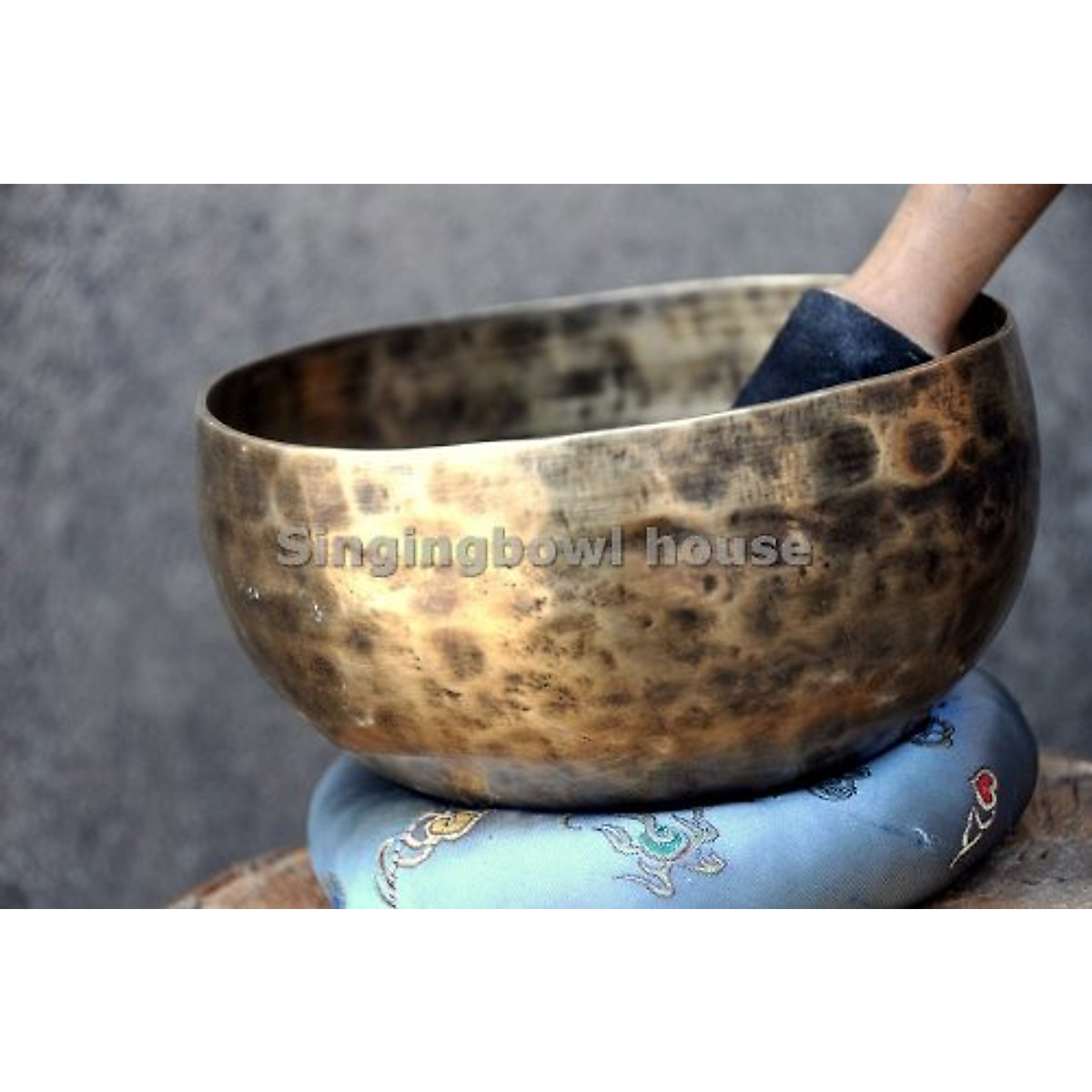 8"handmade Tibetan Singing Bowl-handmade By Singing Bowl House in Nepal