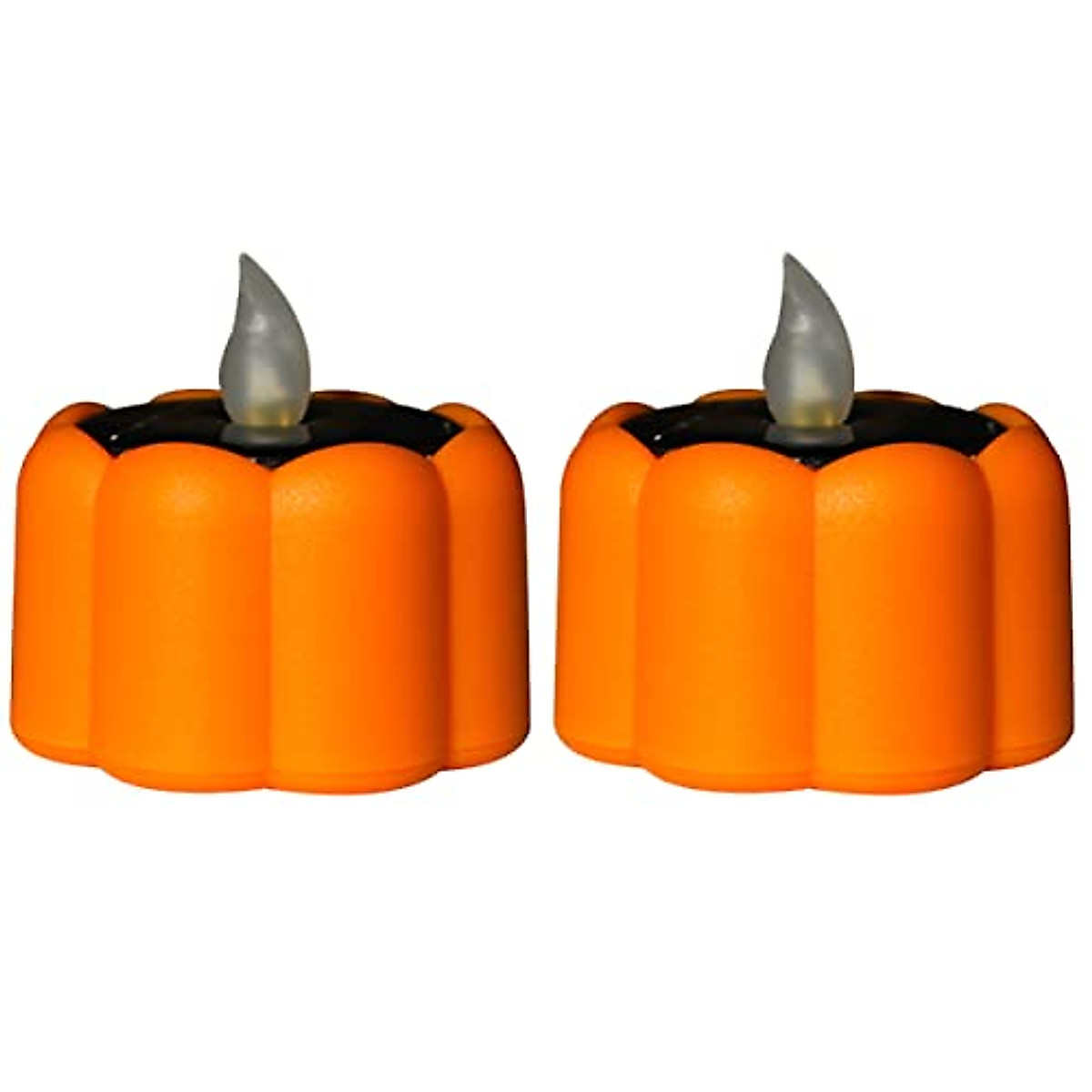 Yardwe 4 pcs Small Pumpkin Pumpkin Tea Light Pumpkin Candle lamp Portable Pumpkin Lantern Tea Lights LED