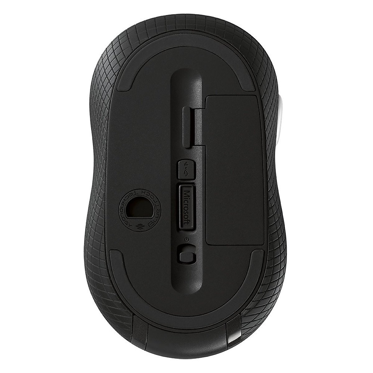 Microsoft Wireless Mobile Mouse 4000 - Graphite. Comfortable Ergonomic design, Wireless, USB 2.0 with Nano transceiver for PC/Laptop/Desktop, works with Mac/Windows Computers