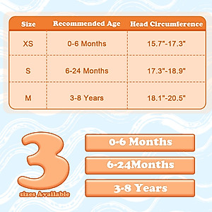 POXIMI Baby Boy Winter Hat Toddler Warm Beanie Girl Knit Hats with Earflap Kid Cute Earmuffs (Navy+Grey, 6-24Months)