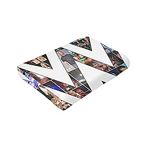 Air Conditioner Blanket Flannel Fleece Blanket Ultra Soft Lightweight Throw Blanket for Bed Couch Living Room Car 50"X40"